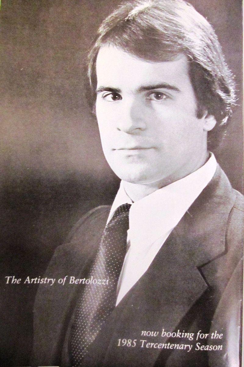 #1 of 7 - BERTOLOZZI 1985 STATE DEPT CONCERT TOUR OF PORTUGAL, - Joseph ...